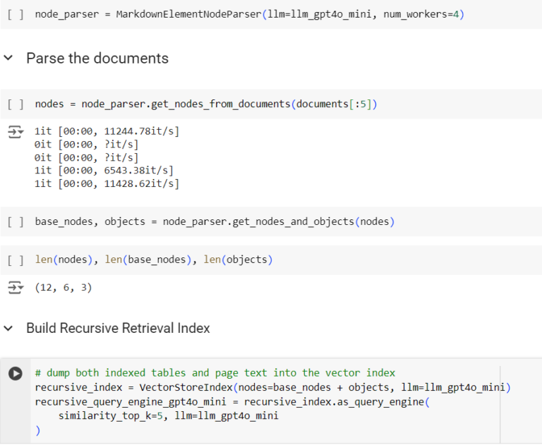 RAG on an Excel sheet using LlamaParse and GPT4-o-mini - AI ML etc.